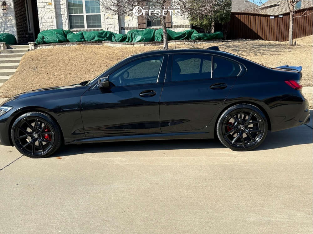 2022 BMW M340i XDrive with 20x9 35 Curva Cff70 and 245/35R20 ...