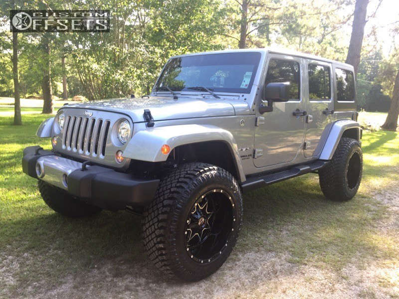 2017 Jeep Wrangler with 20x12 -44 Scorpion Sc10 and 35/12.5R20 Atturo Trail Blade Xt and ...