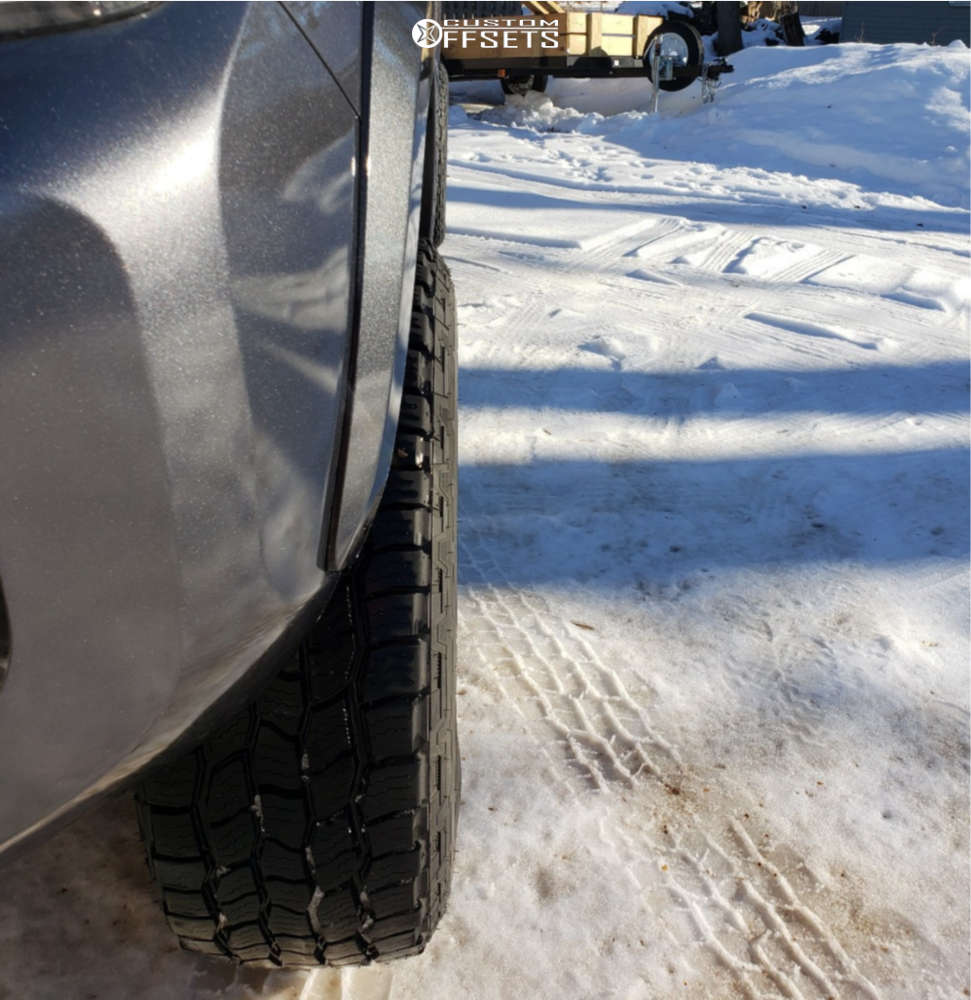2023 Toyota Tacoma with 17x8.5 -10 Black Rhino Aliso and 265/70R17 ...