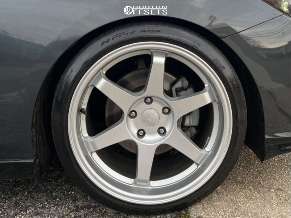 2020 Hyundai Veloster with 18x9.5 22 ESR Sr07 and 245/40R18 Vercelli ...