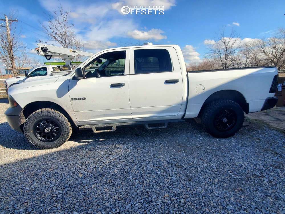2019 Ram 1500 Classic with 18x9 -12 Anthem Off-Road Intimidator and 33/ ...