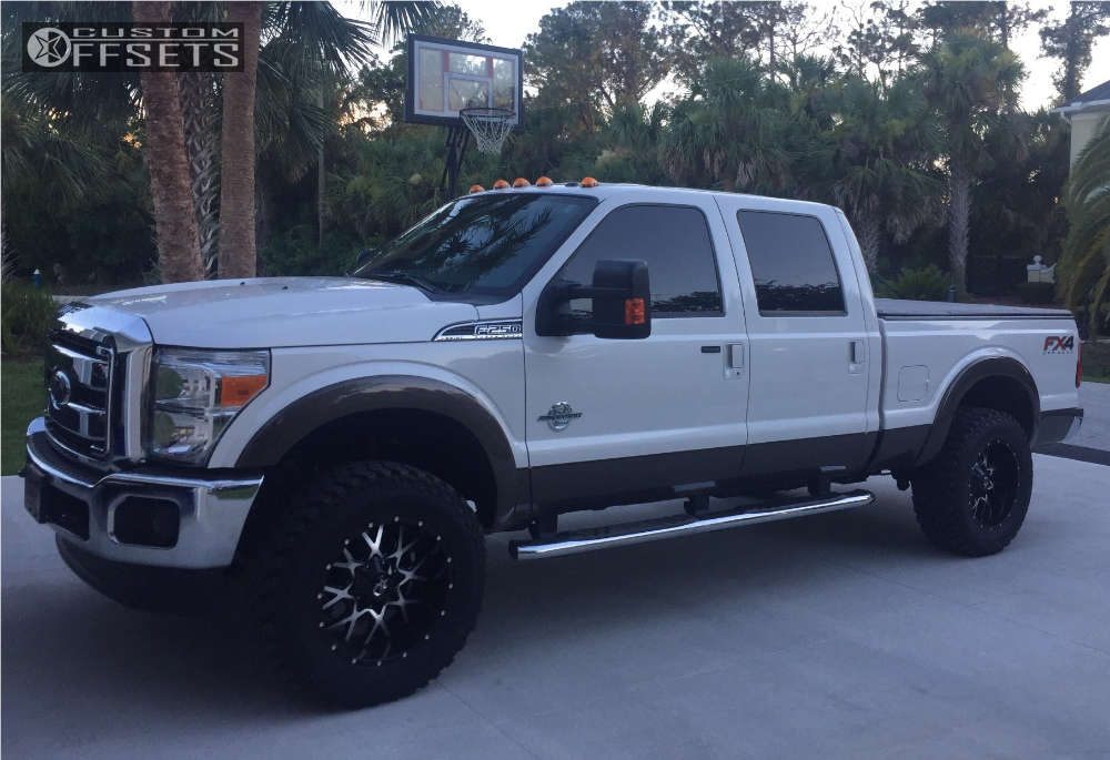 2015 Ford F-250 Super Duty with 20x10 -19 Dropstars 645mb and 35/12 ...