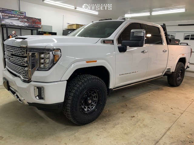 2023 GMC Sierra 2500 HD with 18x9 20 Fuel Covert and 295/70R18 Falken ...