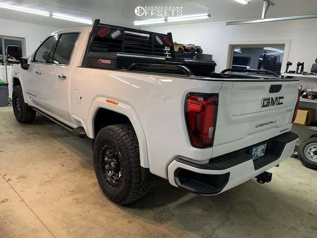 2023 GMC Sierra 2500 HD with 18x9 20 Fuel Covert and 295/70R18 Falken ...