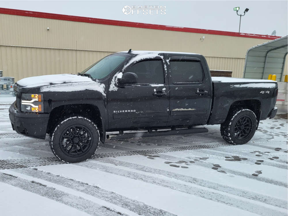 2013 Chevrolet Silverado 1500 with 20x9 -12 Ultra Warmonger 6 and 275 ...