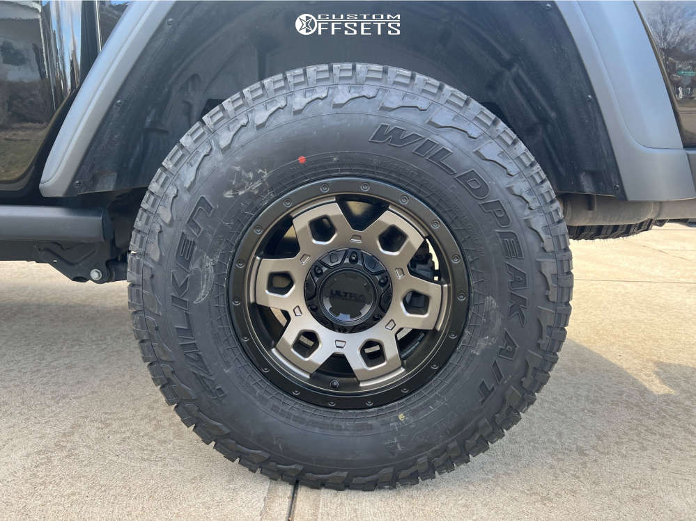 2021 Jeep Gladiator with 17x9 1 Ultra Warlock and 315/70R17 Falken ...