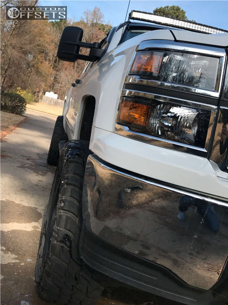 2014 Chevrolet Silverado 1500 with 20x9 Mickey Thompson Side Biter Ii ...