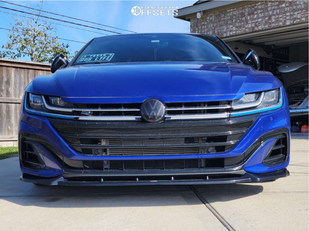 2021 Volkswagen Arteon with 20x9 35 Asanti Black Abl-27 and 255/35R20 ...