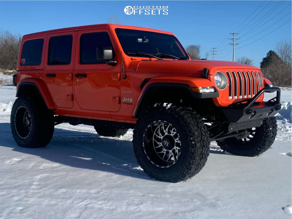 2018 Jeep Wrangler JL with 20x12 -44 TIS 544mb and 37/13.5R20 Cooper ...