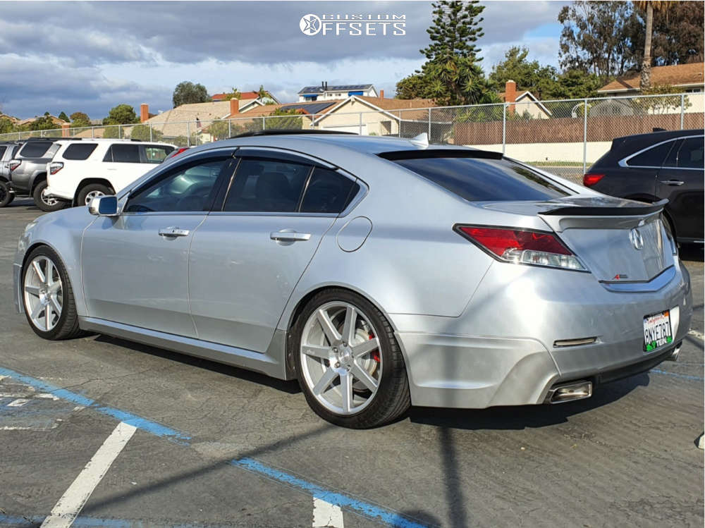 2012 Acura TL with 19x8.5 34 Niche Verona and 245/40R19 Accelera PHI 2 ...