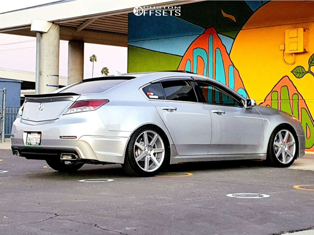 2012 Acura TL with 19x8.5 34 Niche Verona and 245/40R19 Accelera PHI 2 ...