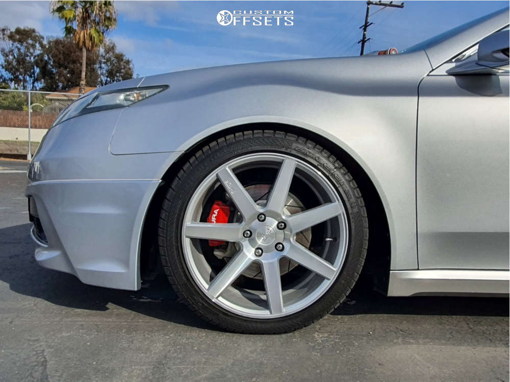 2012 Acura TL with 19x8.5 34 Niche Verona and 245/40R19 Accelera PHI 2 ...