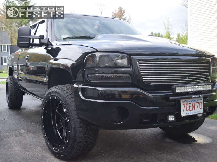 2003 GMC Sierra 1500 with 22x12 -44 Gear Off-Road Big Block and 305 ...