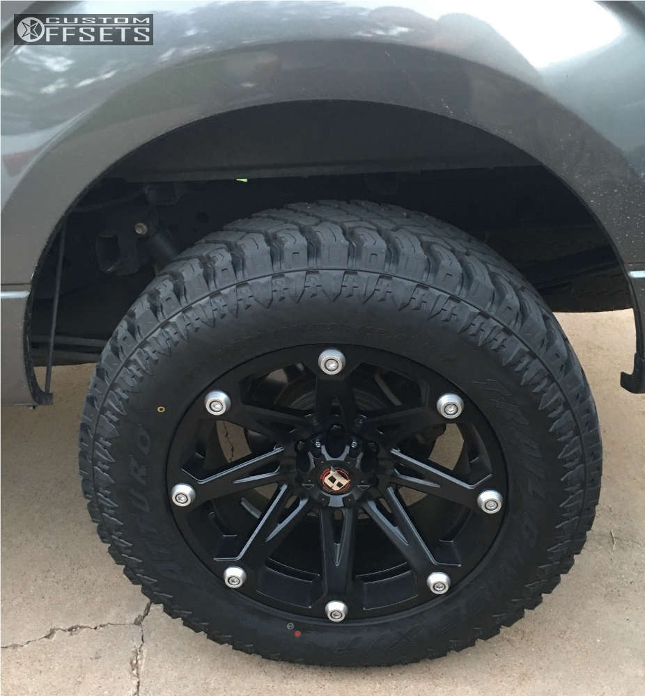 2012 Ford F-150 with 20x9 -12 Ballistic Jester and 295/60R20 Atturo ...
