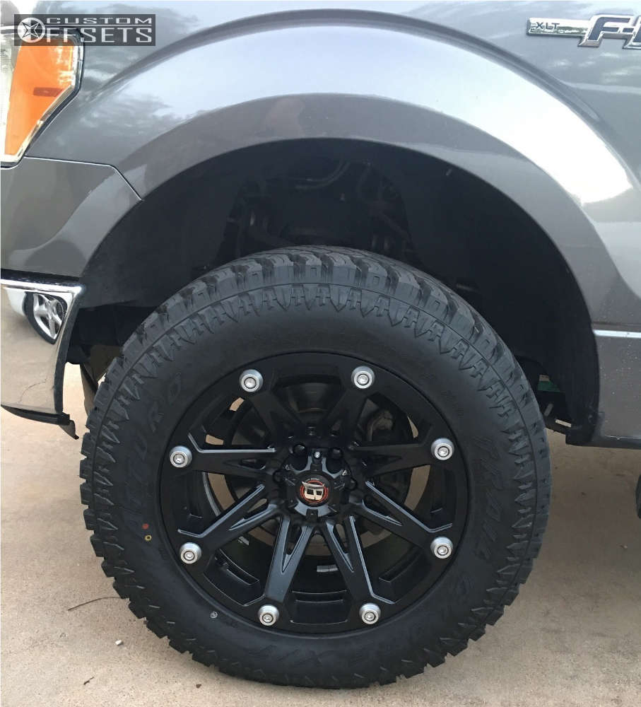 2012 Ford F-150 with 20x9 -12 Ballistic Jester and 295/60R20 Atturo ...