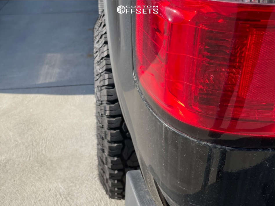 2018 GMC Sierra 2500 HD with 17x9 Anthem Off-Road Intimidator and 285/75R17 Falken Wildpeak Rt01 ...