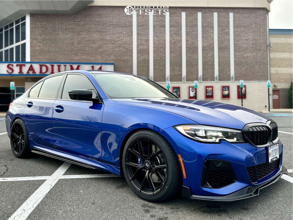 2020 BMW M340i XDrive with 19x9 28 Curva Cff70 and 235/40R19 Toyo Tires Proxes Sport A/s and ...