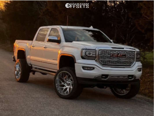 2018 GMC Sierra 1500 with 24x12 -44 Fuel Runner and 35/12.5R24 Venom ...