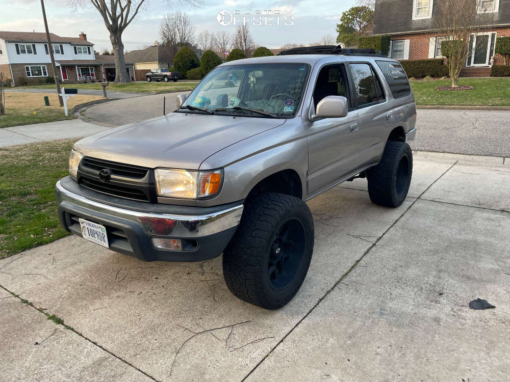 2002 Toyota 4Runner with 20x10 -25 Vision Spyder and 305/55R20 Falken ...