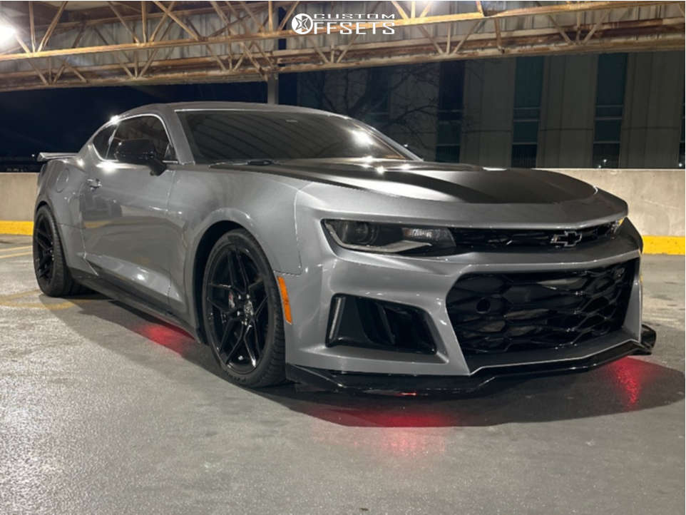 2020 Chevrolet Camaro with 19x9.5 35 Rohana Rfx11 and 285/30R19 Pirelli ...