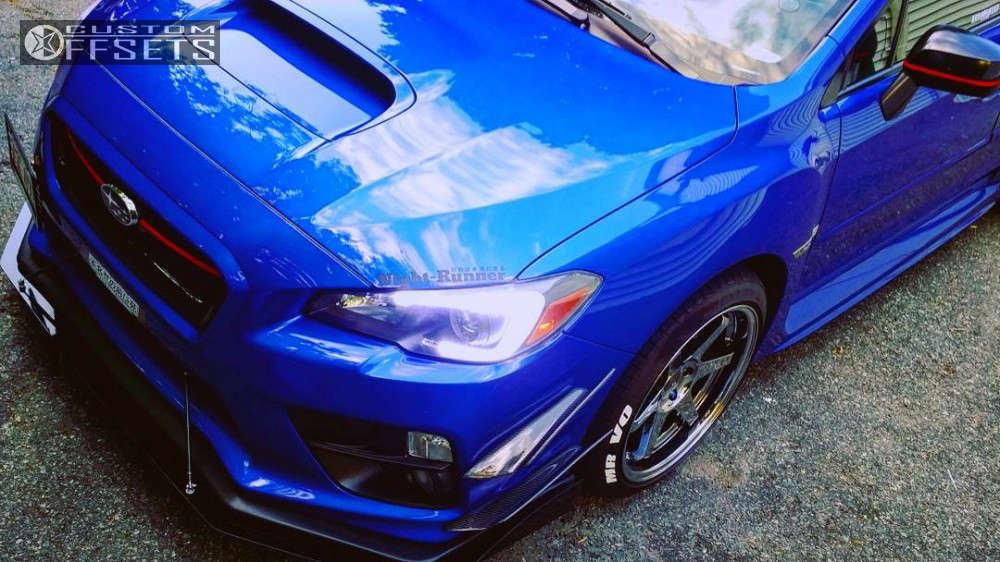 2017 Subaru WRX Flush Stock | Custom Offsets