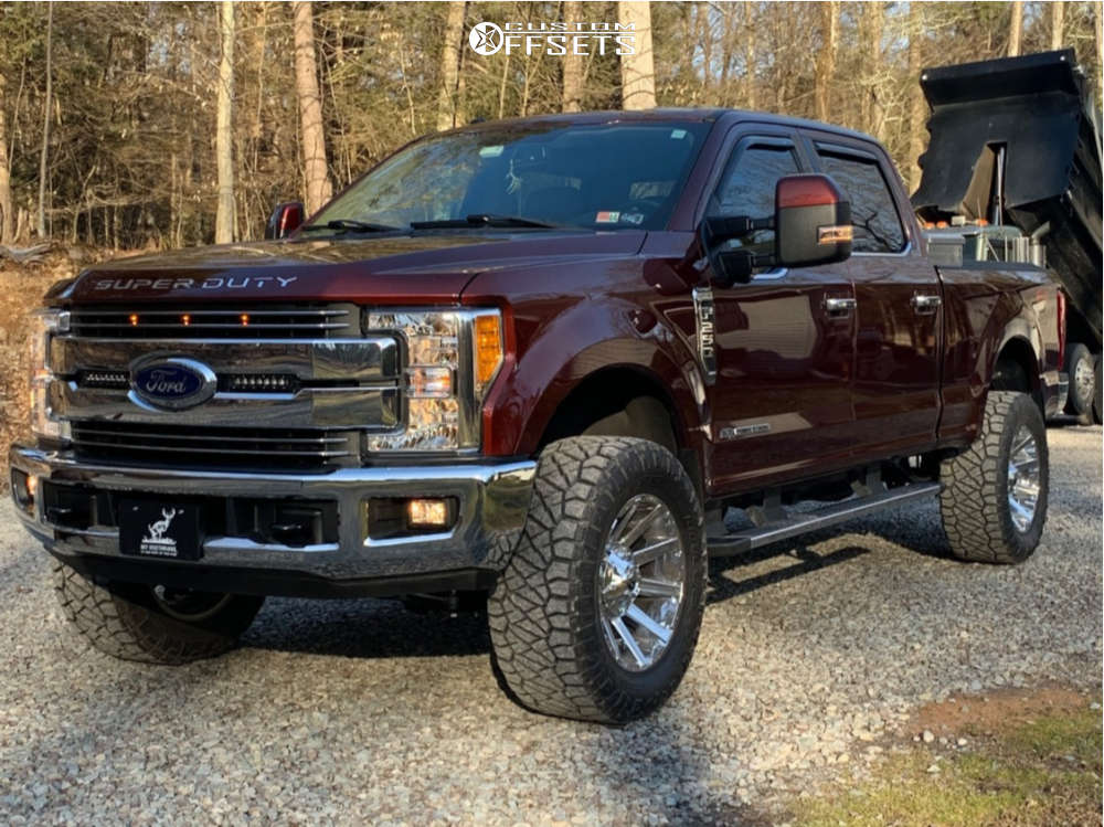 2017 Ford F-250 Super Duty with 20x10 -18 Fuel Contra and 35/12.5R20 ...