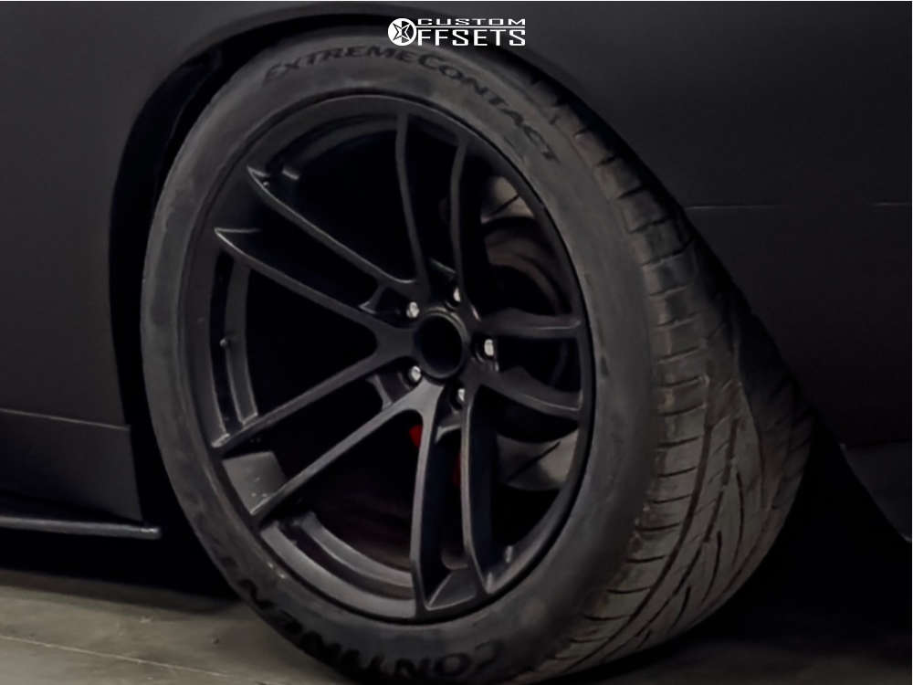 2015 Dodge Challenger with 20x11 -3 Voxx Replicas Hellcat Widebody 2 ...