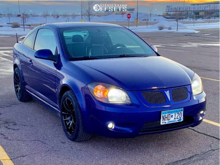 2007 Pontiac G5 with 17x8 35 Vors Tr4 and 215/50R17 Toyo Tires Extensa ...