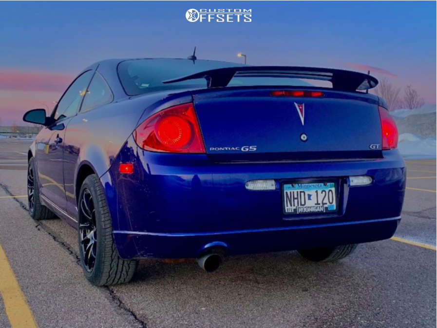 2007 Pontiac G5 with 17x8 35 Vors Tr4 and 215/50R17 Toyo Tires Extensa ...