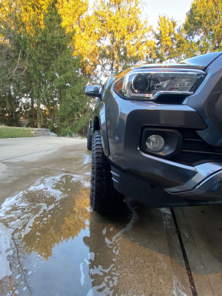 2020 Toyota Tacoma with 17x8.5 Method Mr701 and 265/70R17 Falken ...