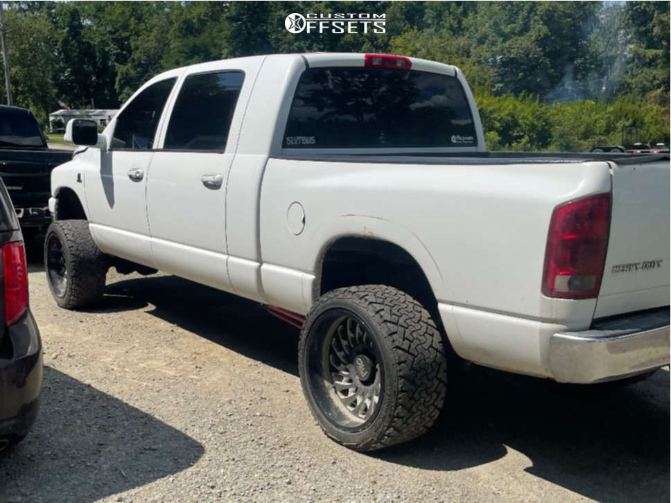 2006 Dodge Ram 2500 with 22x12 -51 Cali Offroad Switchback and 33/12 ...
