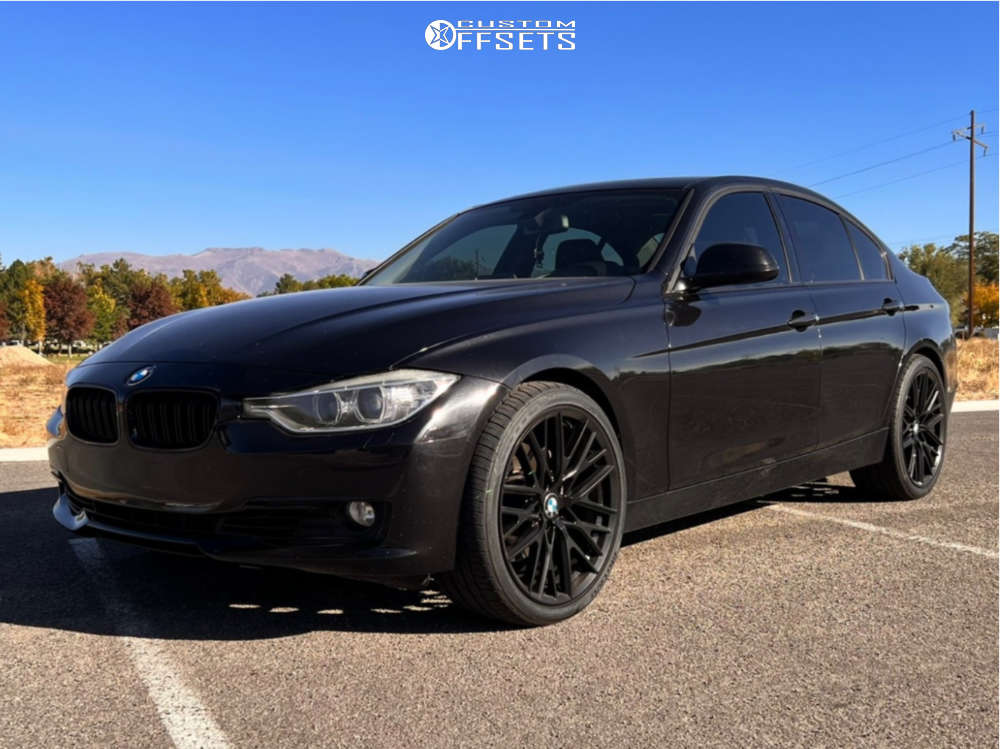 2013 BMW 335i XDrive with 20x9 35 Touren Tr91 and 255/35R20 Nitto ...