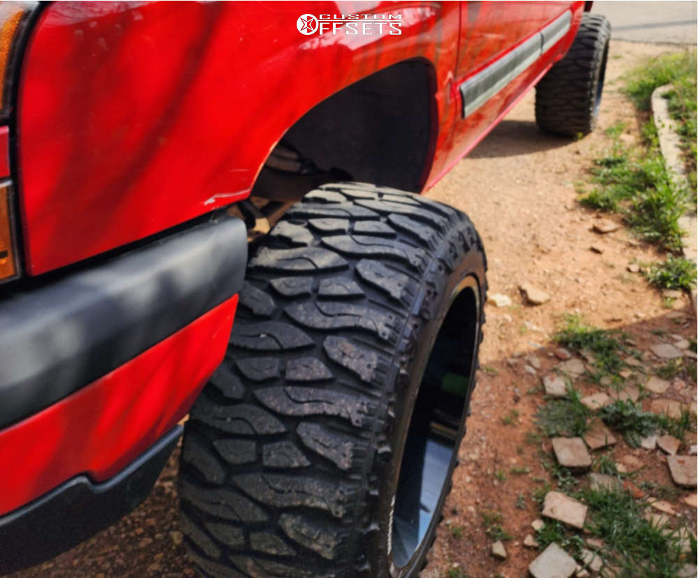 2004 Chevrolet Silverado 1500 with 22x14 -76 Xtreme Mudder Xm-339 and ...