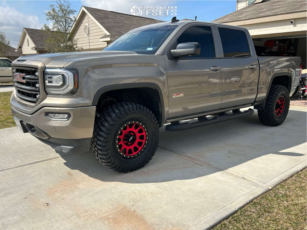2017 GMC Sierra 1500 with 17x8.5 0 Method Mr305 and 315/70R17 ...