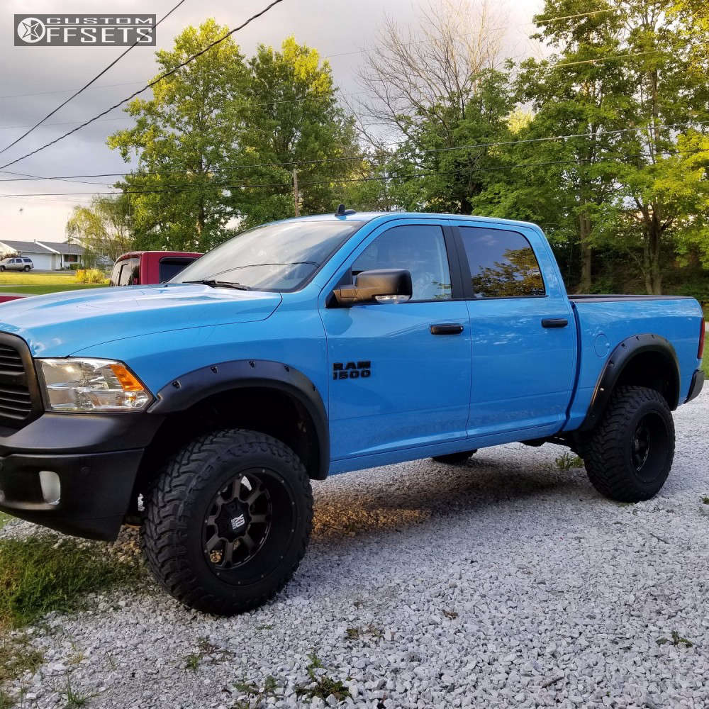 2016 Ram 1500 with 20x12 -44 XD Buck and 35/12.5R20 Atturo Trail Blade ...