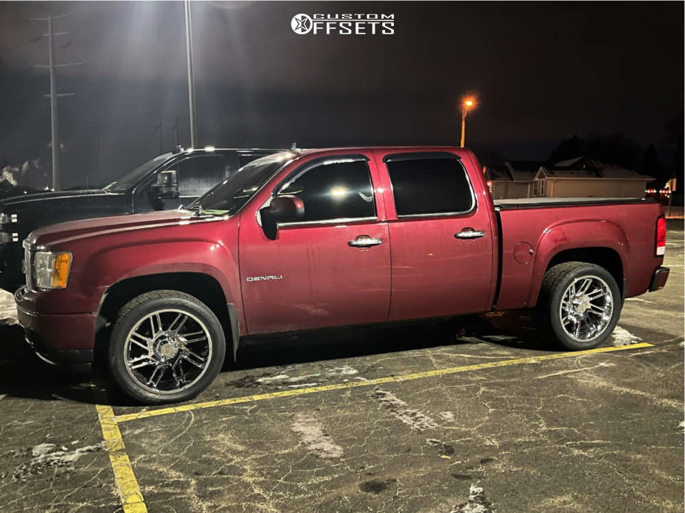 2013 GMC Sierra 1500 with 22x10 -25 ARKON OFF-ROAD Davinci and 305 ...