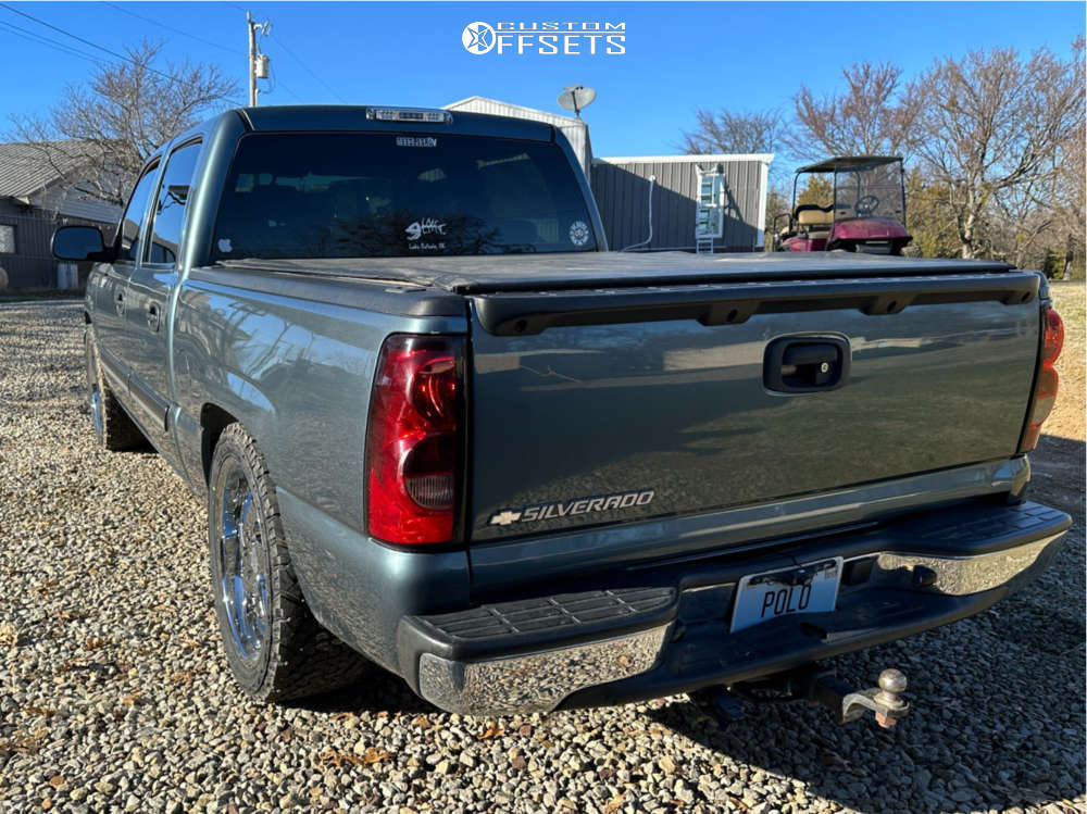 2007 Chevrolet Silverado 1500 Classic with 22x10 24 Strada Retro 5 and ...