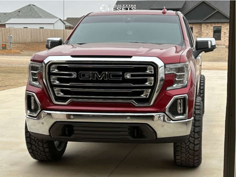 2021 GMC Sierra 1500 with 22x12 -44 Hardcore Offroad Hc15 and 35/12 ...
