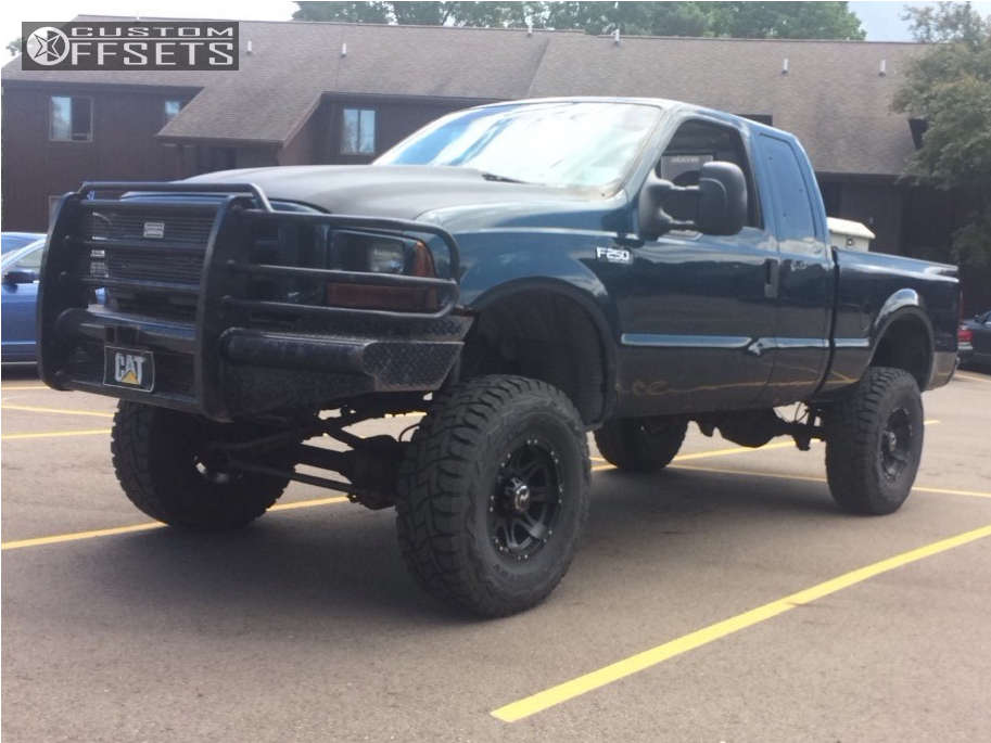 1999 Ford F-250 Super Duty with 17x9 0 Raceline Raptor and 37/12.5R17 ...