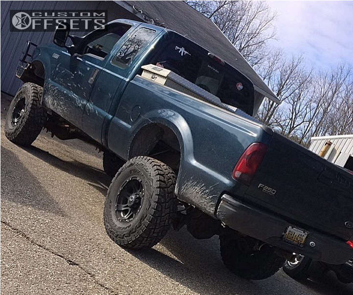 1999 Ford F-250 Super Duty with 17x9 0 Raceline Raptor and 37/12.5R17 ...