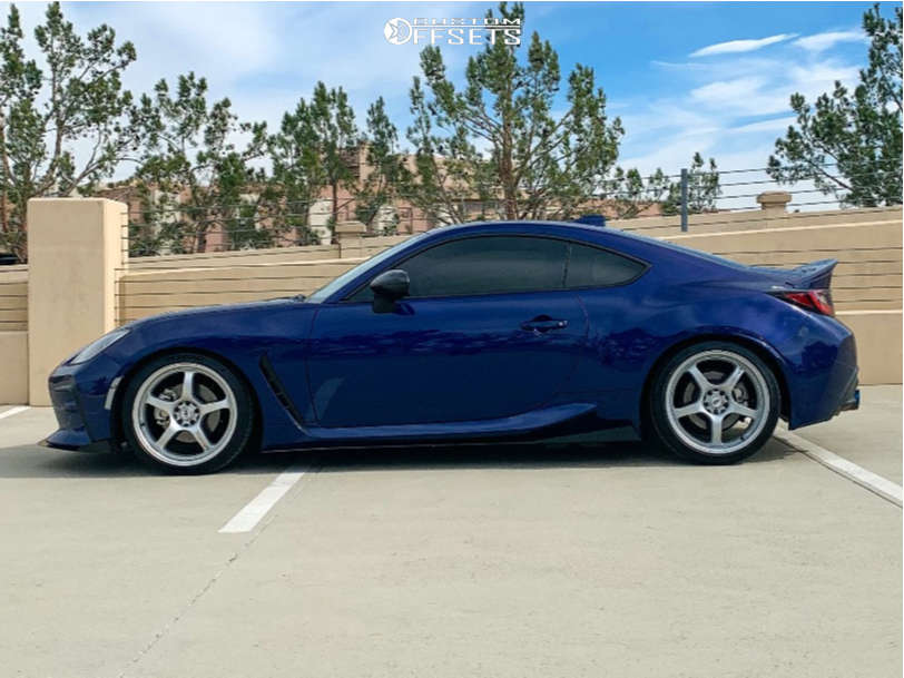 2022 Toyota GR86 with 18x8 45 Motegi Mr131 and 215/40R18 Michelin Pilot ...