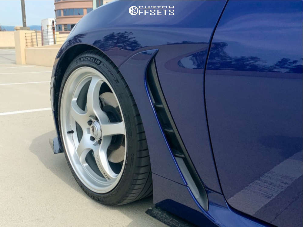 2022 Toyota GR86 with 18x8 45 Motegi Mr131 and 215/40R18 Michelin Pilot ...