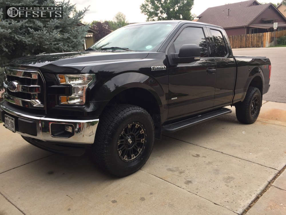 2015 Ford F-150 with 17x9 18 XD XD829 and 285/70R17 Nitto Terra ...