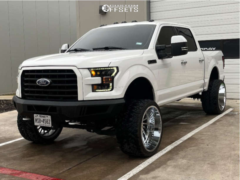 2017 Ford F-150 with 24x14 -81 ARKON OFF-ROAD Caesar and 33/14.5R24 ...