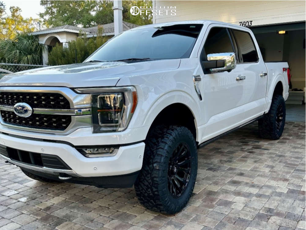 2022 Ford F-150 with 20x9 1 Fuel Blitz and 35/12.5R20 Nitto Ridge ...