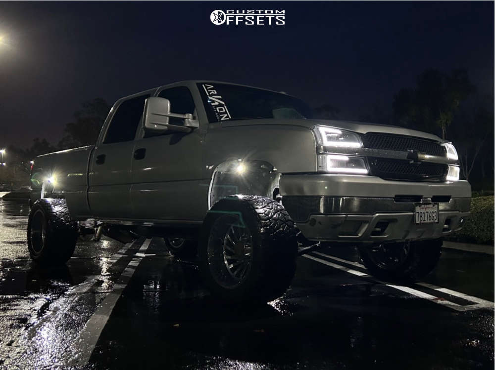 2003 Chevrolet Silverado 2500 HD with 20x12 -51 ARKON OFF-ROAD Caesar ...