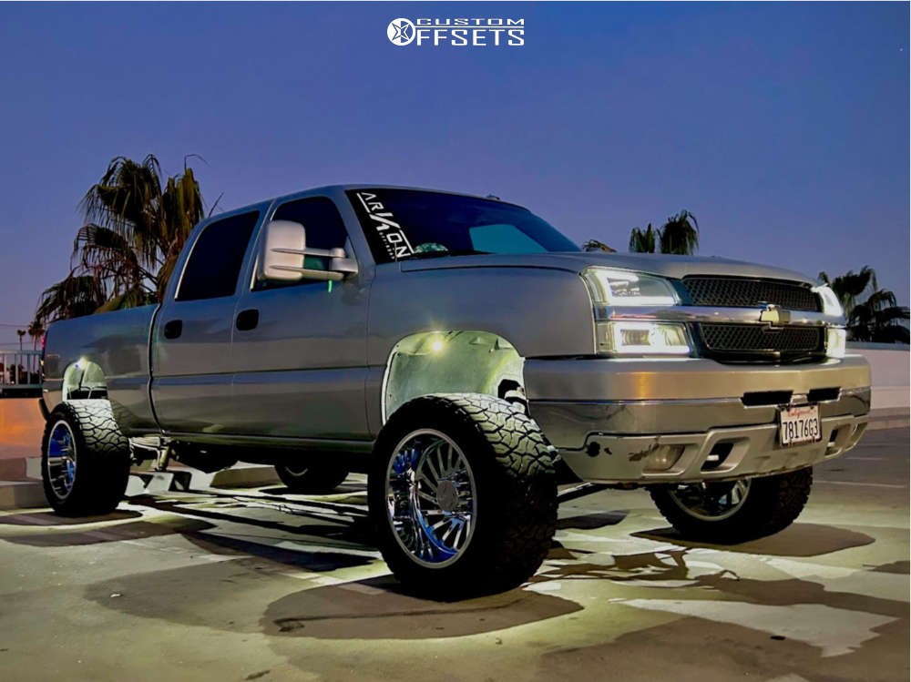 2003 Chevrolet Silverado 2500 HD with 20x12 -51 ARKON OFF-ROAD Caesar ...
