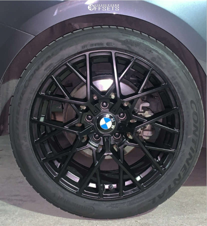2017 BMW 230i with 18x8.5 35 TSW Sebring and 225/40R18 Continental ...