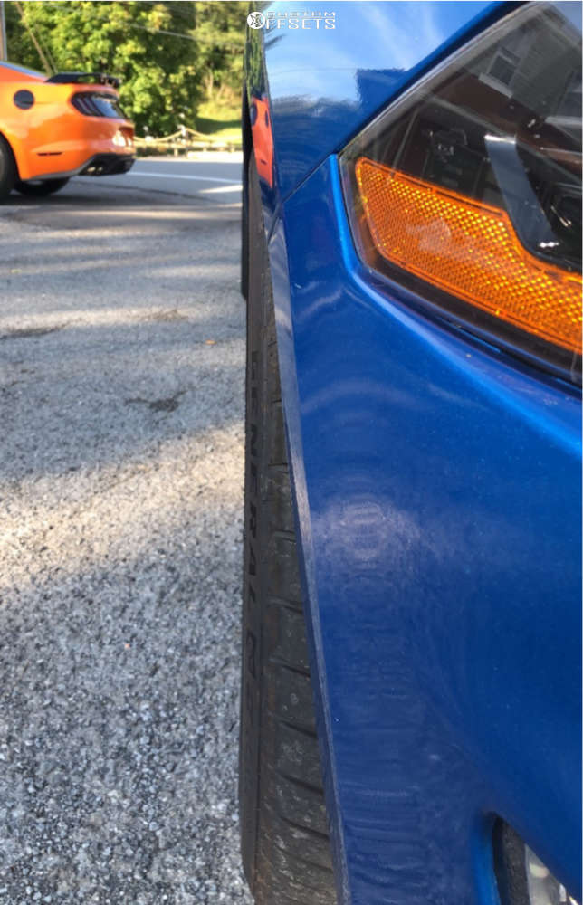 2020 Ford Mustang with 19x10 35 SVE R357 and 285/35R19 General G-max Rs ...