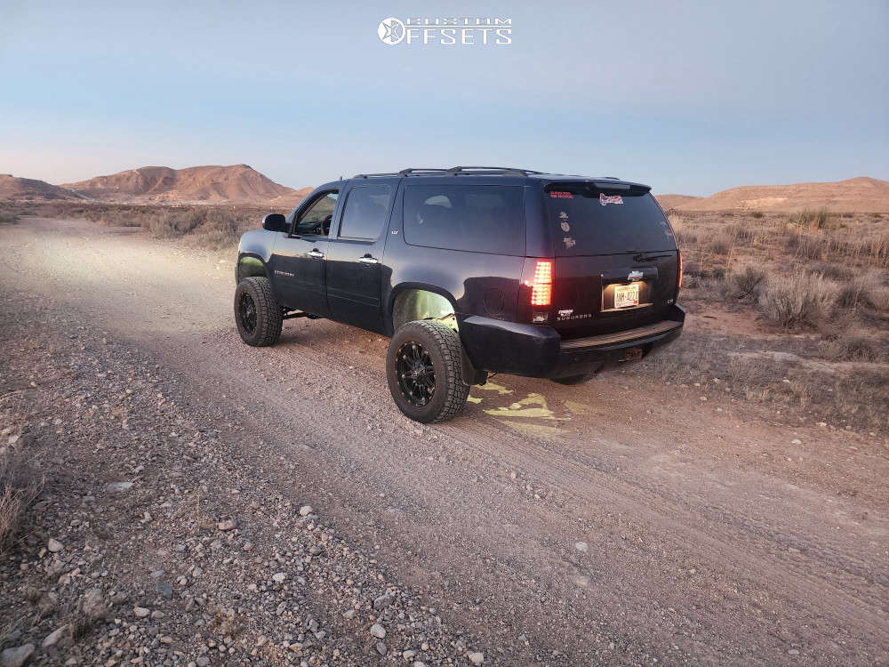 2008 Chevrolet Suburban 1500 with 20x9 1 Fuel Hostage and 275/65R20 ...